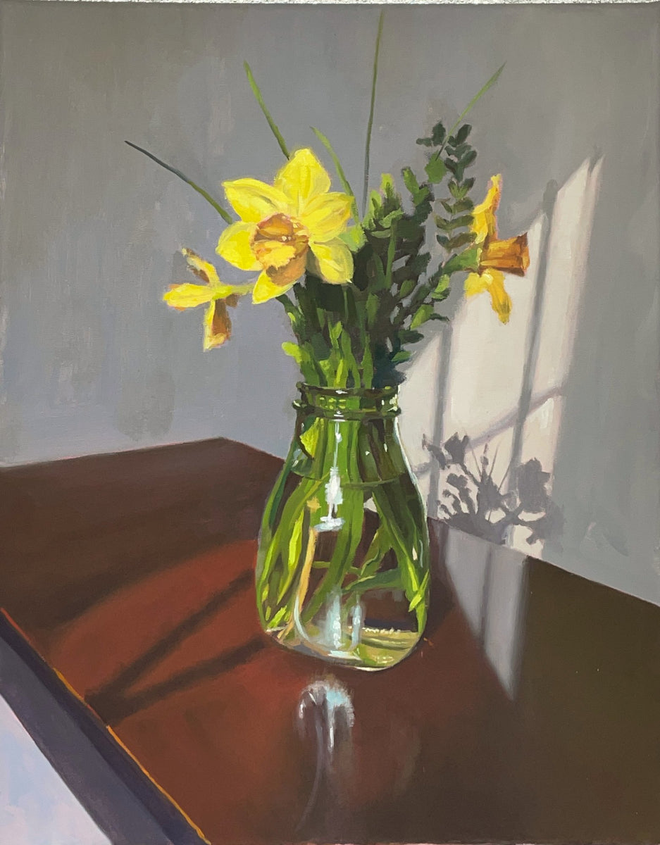 Eric Larson - "Daffodil Milk Bottle" – Xanadu Gallery