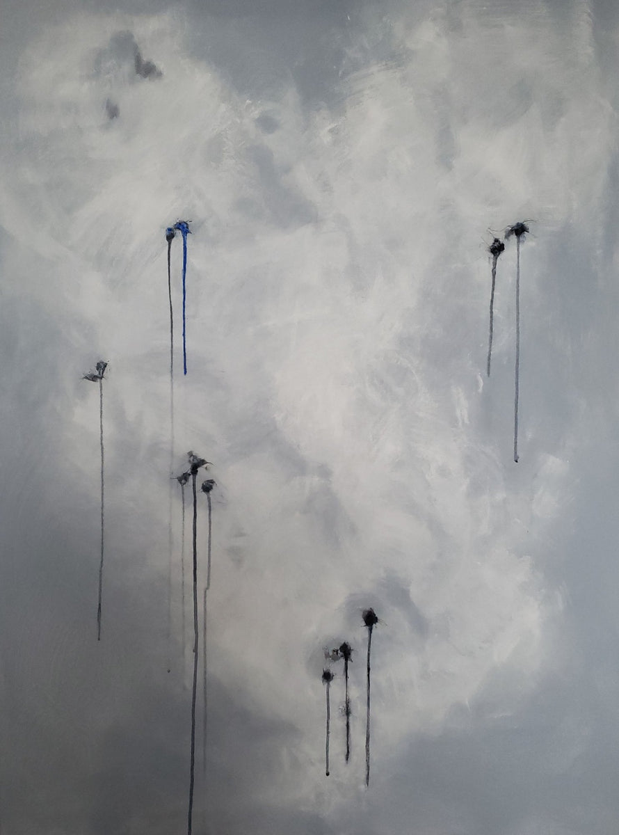 Gail Morrison-Hall - "Chromatic Storm Series: Gray Storm" – Xanadu Gallery
