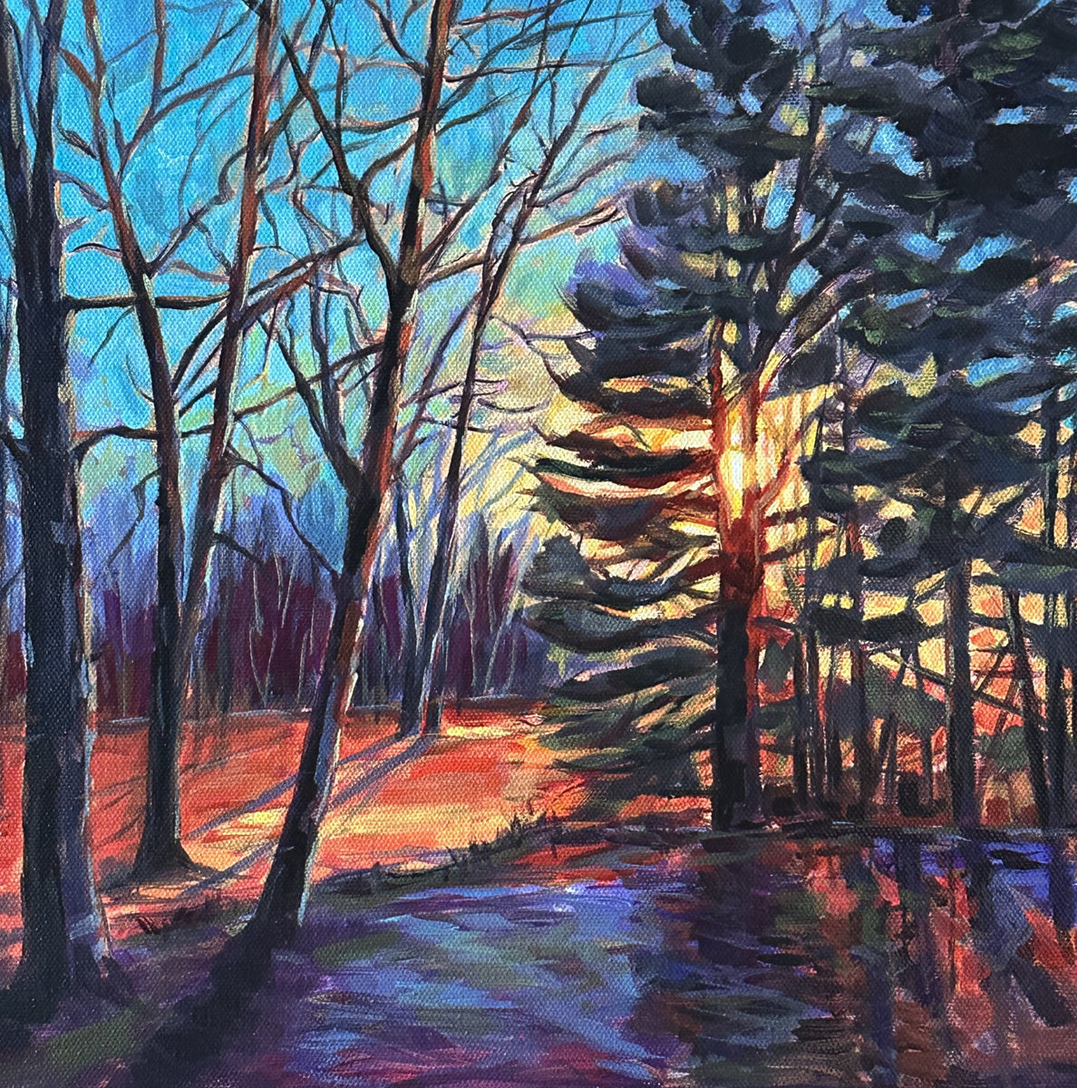 Elizabeth Berry - "Fire in the Sky" – Xanadu Gallery