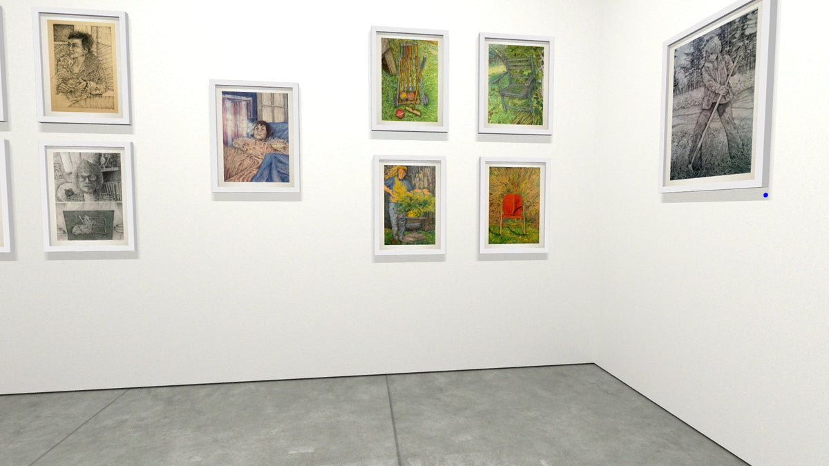 carmen schaefer - "Blue Woman" – Xanadu Gallery