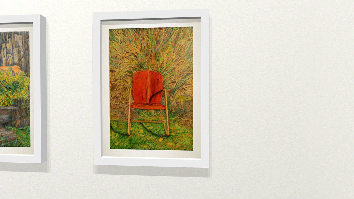 carmen schaefer - "The Rust Chair" – Xanadu Gallery