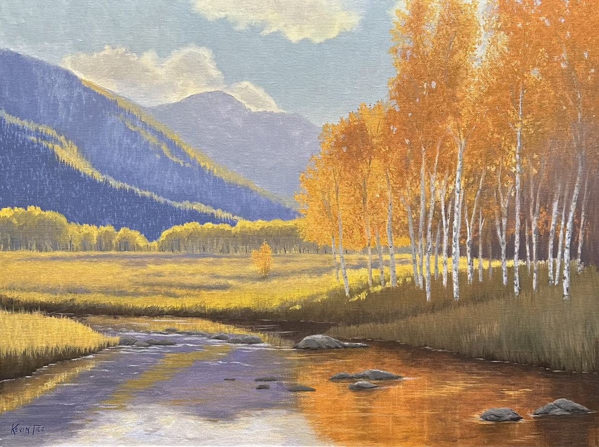 Kevin Tice - "Mountain Meadow Gold" – Xanadu Gallery