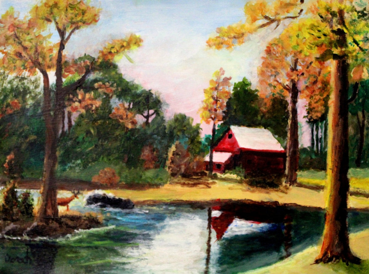 Gregory Dorosh - "The Red Cabin" – Xanadu Gallery