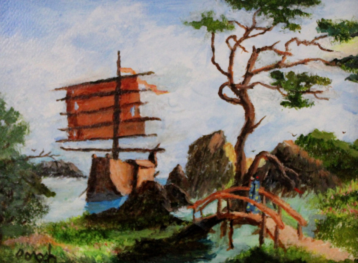 Gregory Dorosh - "ORIENTAL SCENE" – Xanadu Gallery