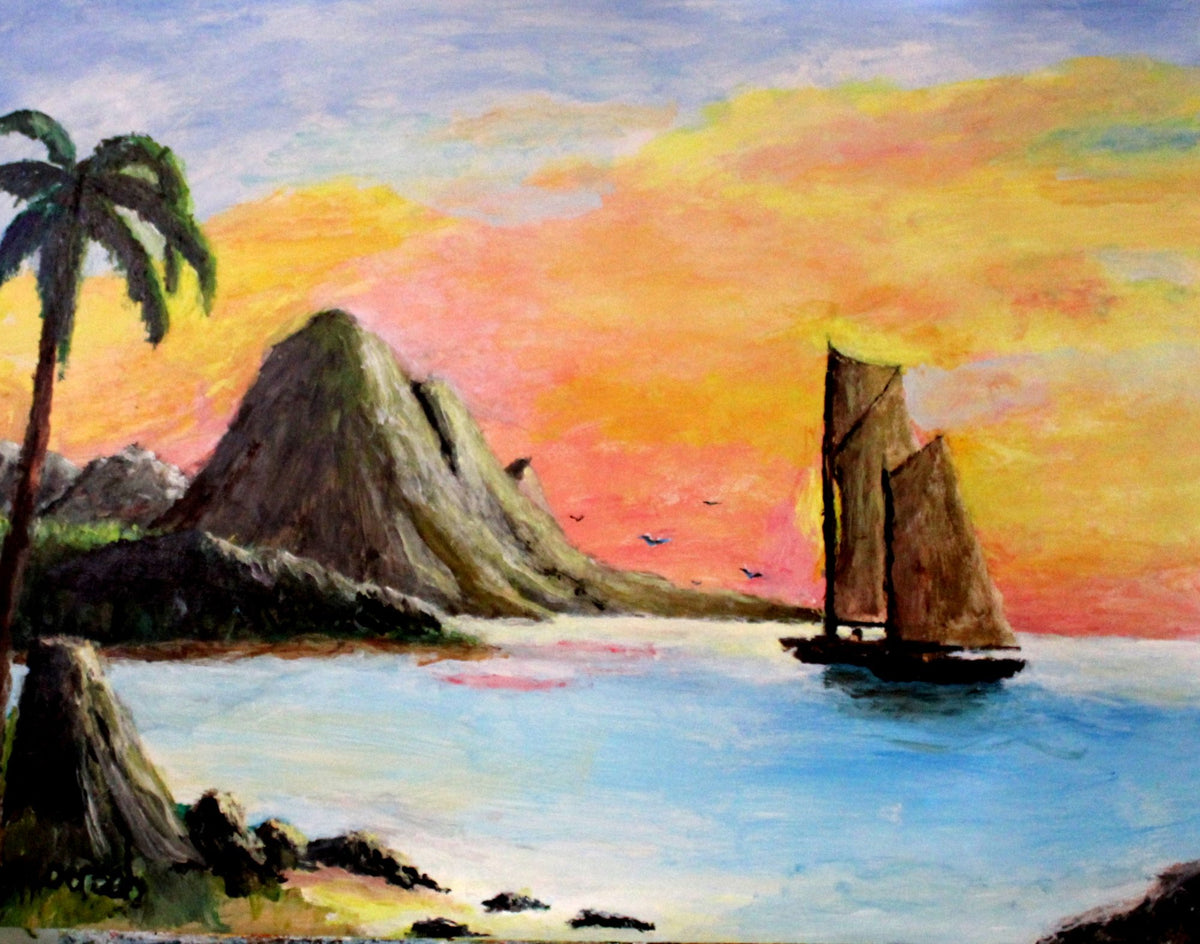 Gregory Dorosh - "ENTERING THE BAY" – Xanadu Gallery
