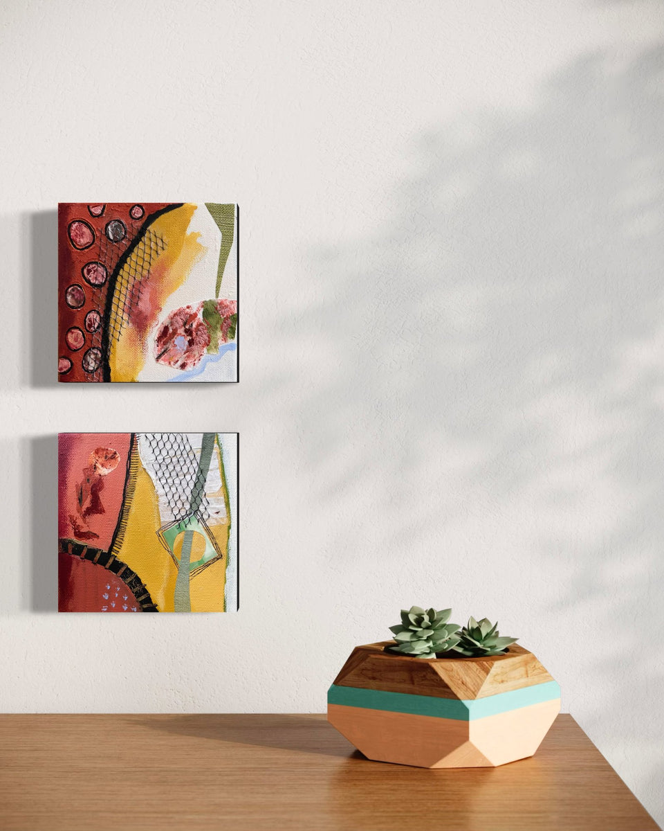 Joyce Wynes - "Abstract Smalls: Visual Delight 1" – Xanadu Gallery