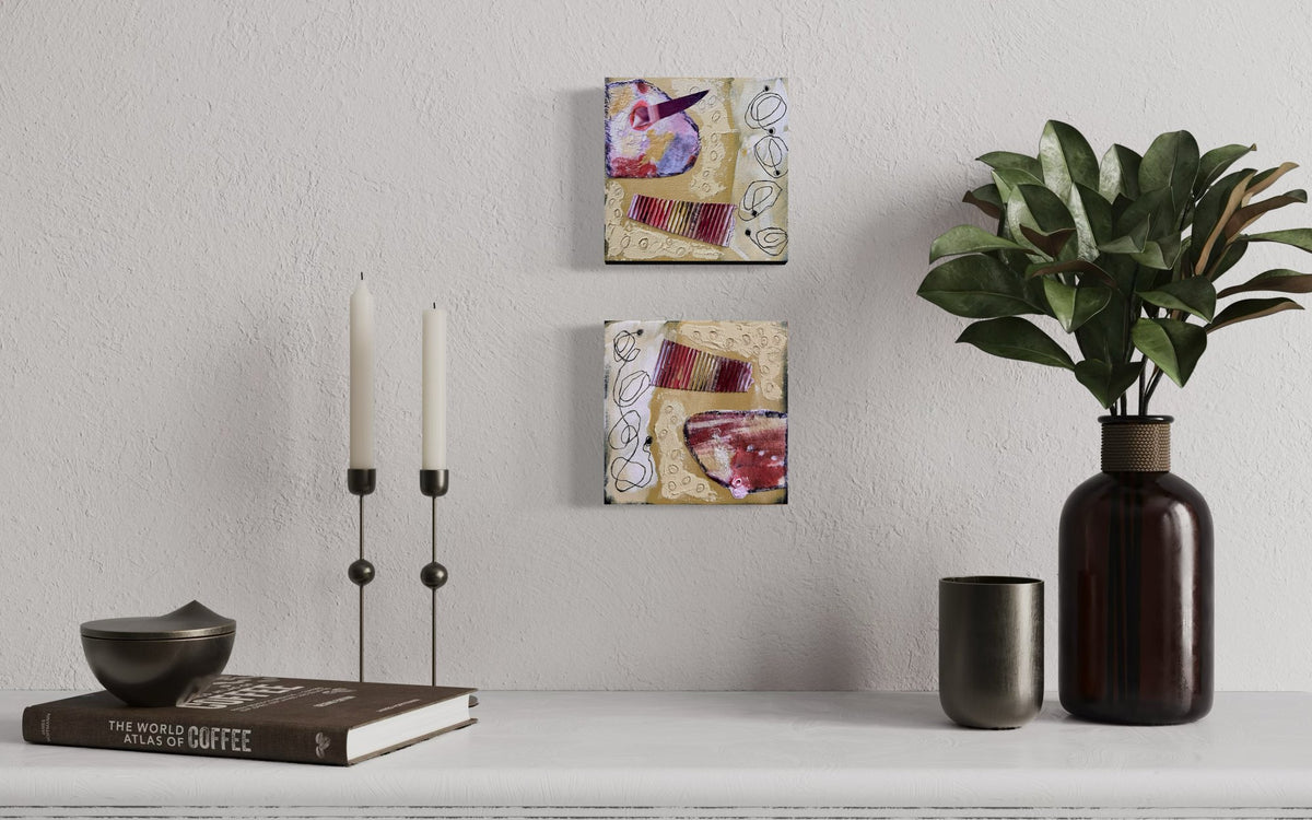 Joyce Wynes - "Abstract Smalls: Shaping Our Thoughts 2" – Xanadu Gallery