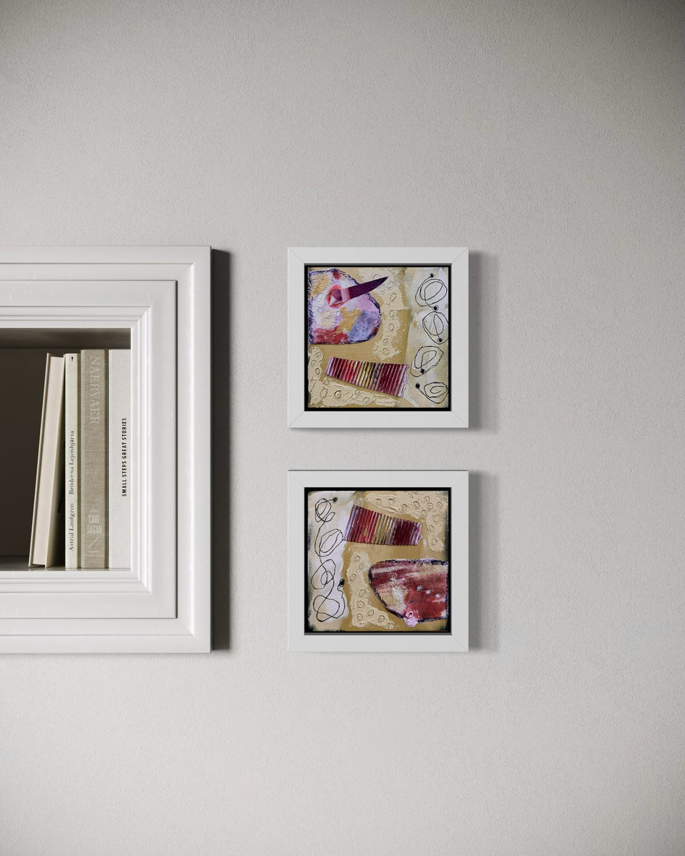 Joyce Wynes - "Abstract Smalls: Shaping Our Thoughts 1" – Xanadu Gallery