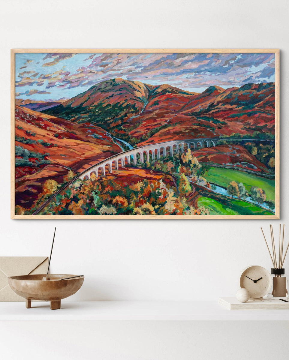 Heather Nagy - "Autumn in Scotland, the Glenfinnan Viaduct" – Xanadu ...