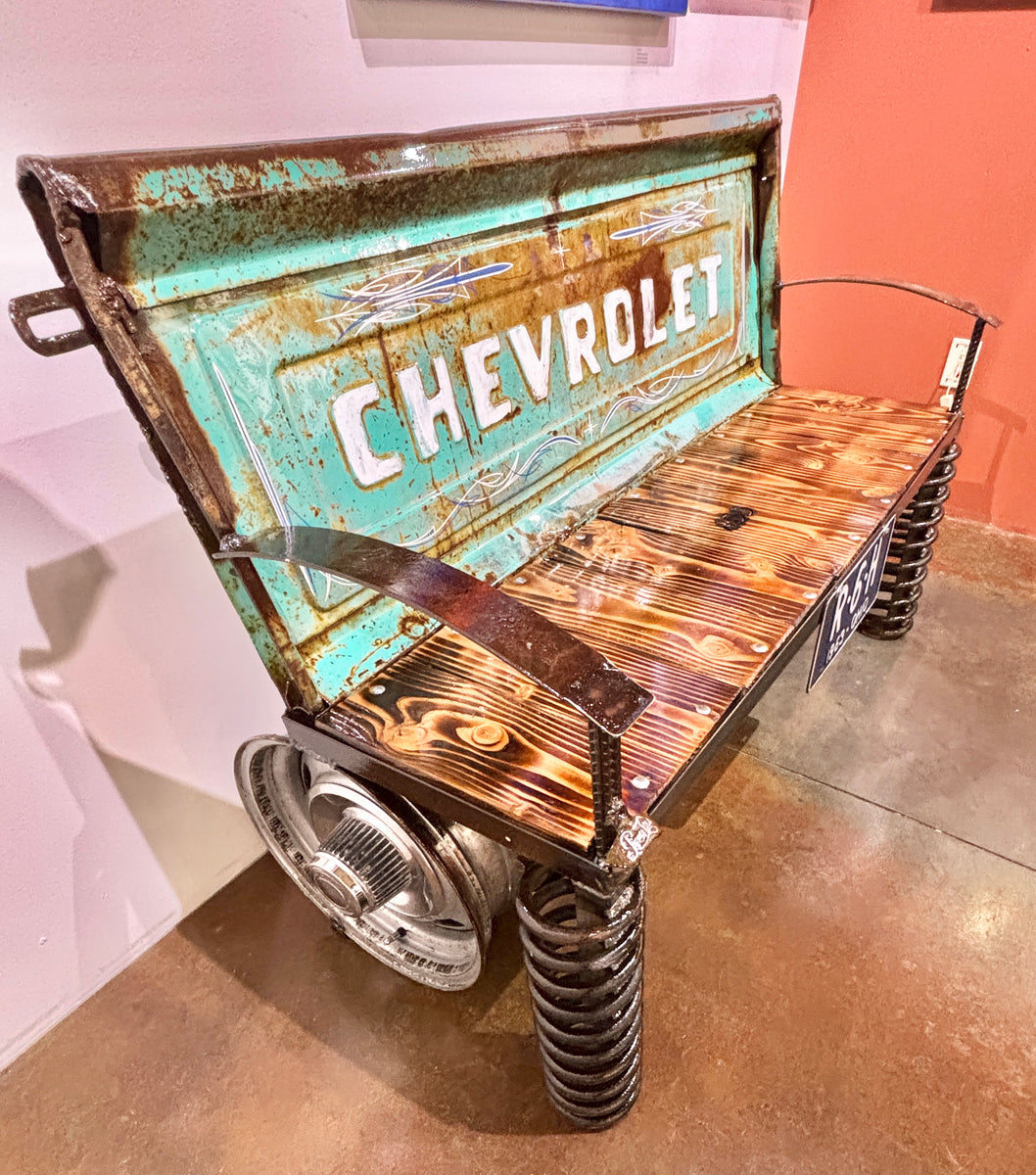 1963 Chevrolet Bench - Truck and auto parts Artistic Furnitureby artist ...