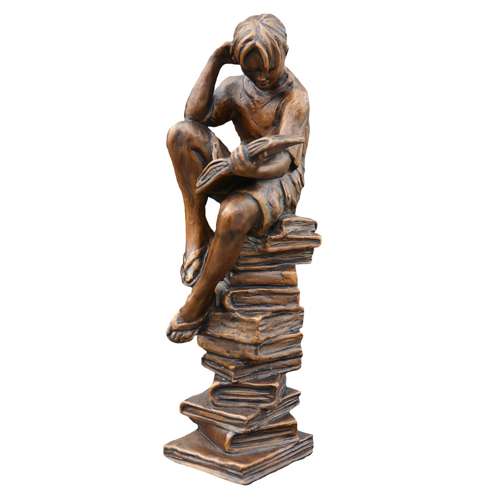 New Heights of Knowledge-The Thinker (27") - Bronze Sculptureby artist ...
